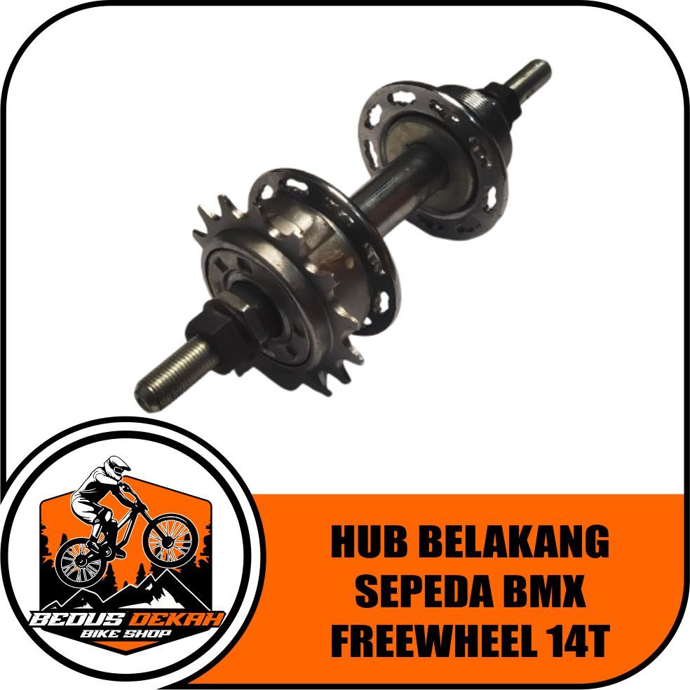 Jual Hub Belakang BMX hole 36 14T / Hub BMX / Hub Belakang Sepeda BMX ...