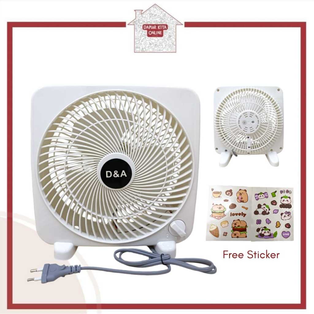 Jual Box Fan DNA Kipas Angin Kotak 9 Inch / Box Fan 9 DNA / Kipas Angin ...