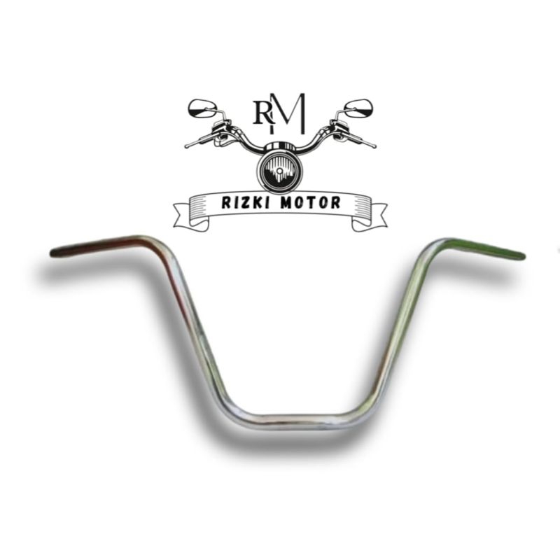 Jual STANG COSTUM LOW RIDER CHOPPER CB HAND LEBAR CHROME UNIVERSAL ...