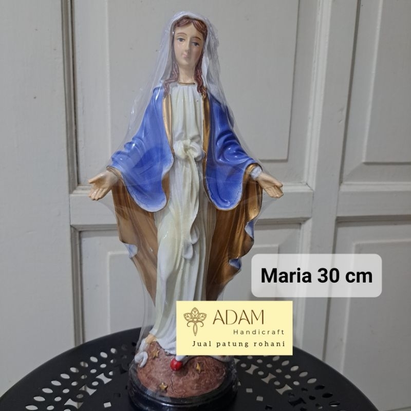 Jual Patung Maria Legio tangan terbuka 30 cm kado hadiah baptis ...