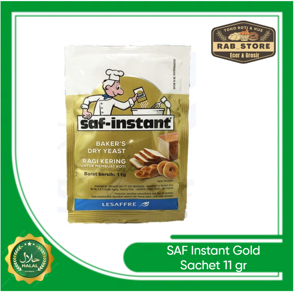 Jual SAF Ragi Instant Sachet 11 gr (per pcs) | Shopee Indonesia