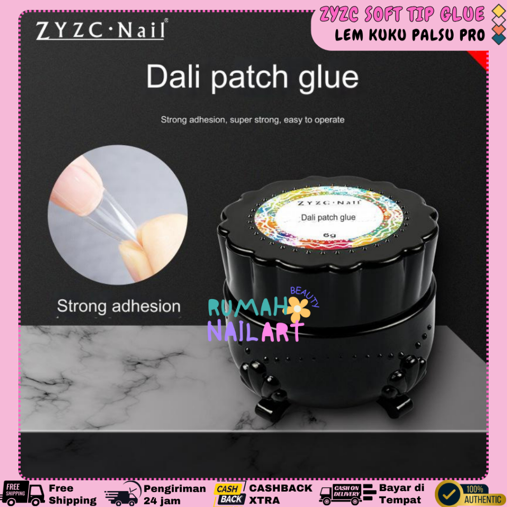 Jual ZYZC NAIL TIP GLUE FOR NAIL EXTEN Strong Adhesive Glue Gel / Lem Kuku Palsu Extension Tip ...