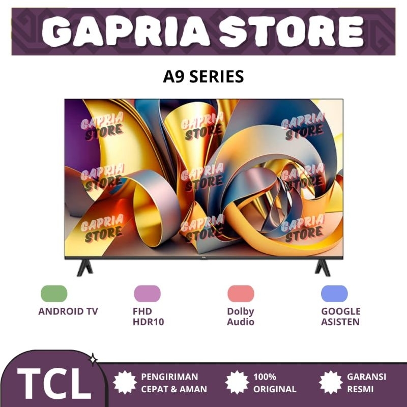 Jual TCL 40 inch 40A9 Google Android 11 Smart TV Digital LED Garansi ...