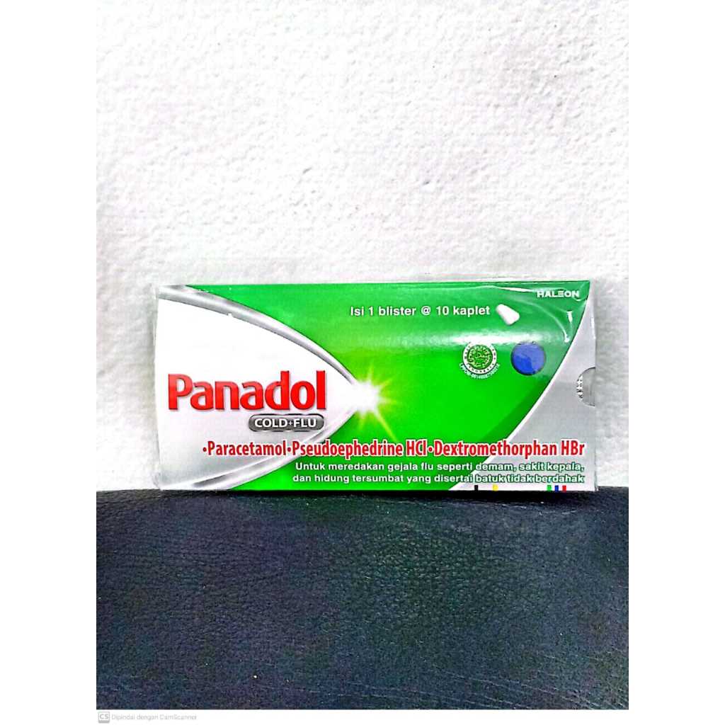 Jual Panadol cold & Flu / obat meriang / obat batuk pilek / pilek demam ...