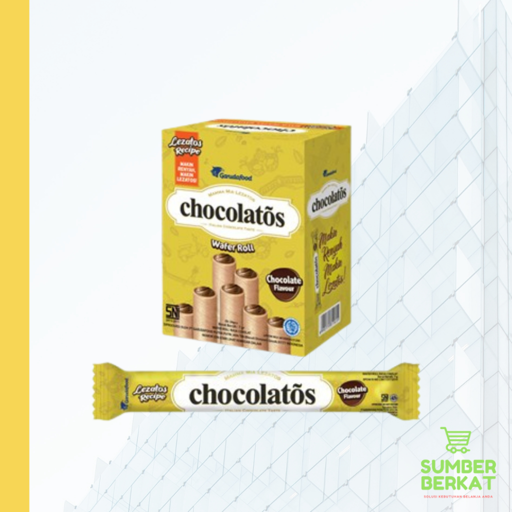 Jual CHOCOLATOS WAFER ROLL CLASSIC ISI 24 pcs | Shopee Indonesia