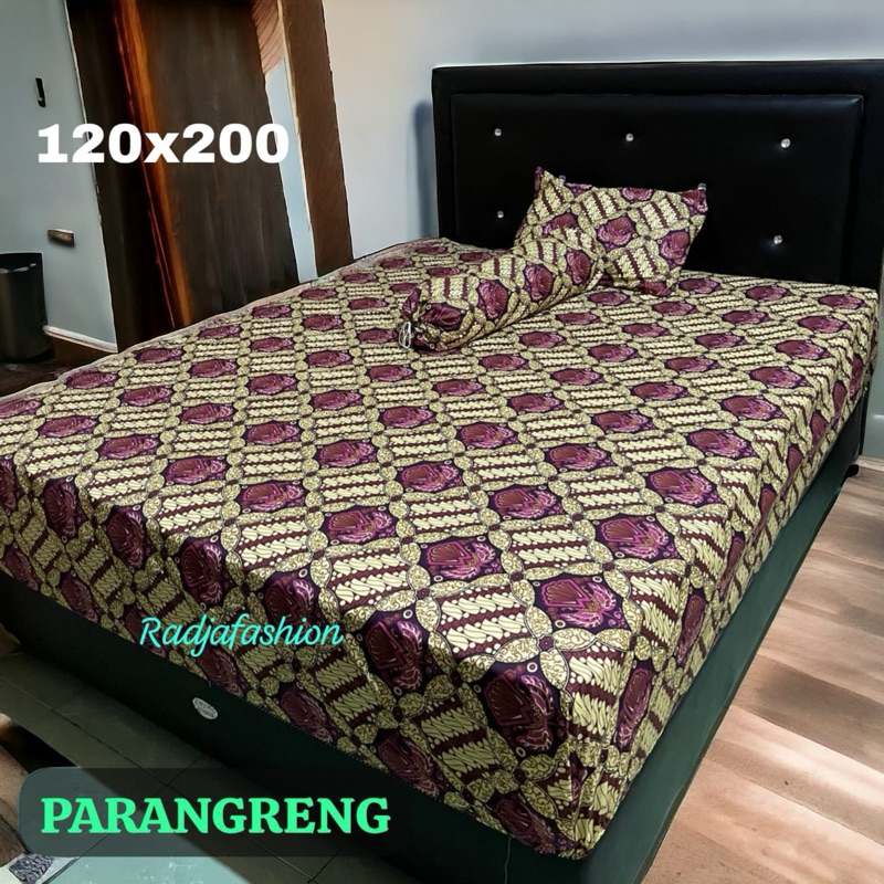 Jual SPREI MOTIF BATIK UK 120X200 TINGGI 20 CM | Shopee Indonesia