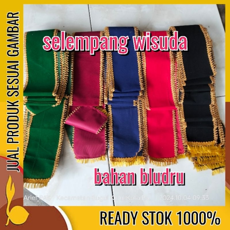 Jual selempang wisuda slempang upacara bludru syal | Shopee Indonesia
