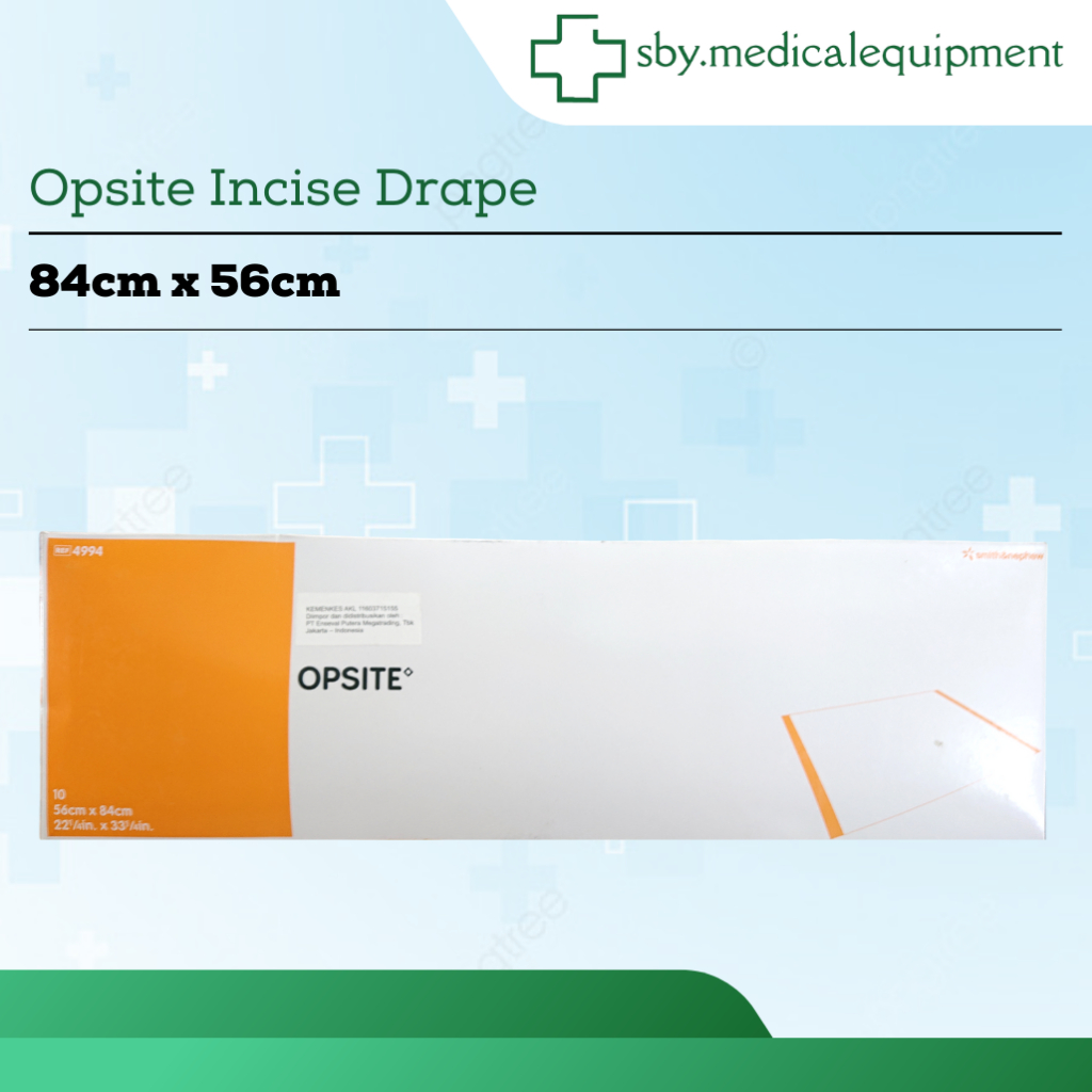Jual Opsite Incise size 56cm x 84cm Plester Luka Transparan Opsite ...