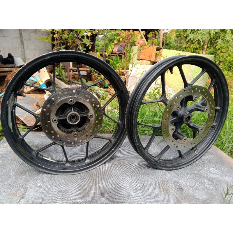 Jual Velg Veleg Pelek Racing Original Depan Belakang AHM Supra GTR ...