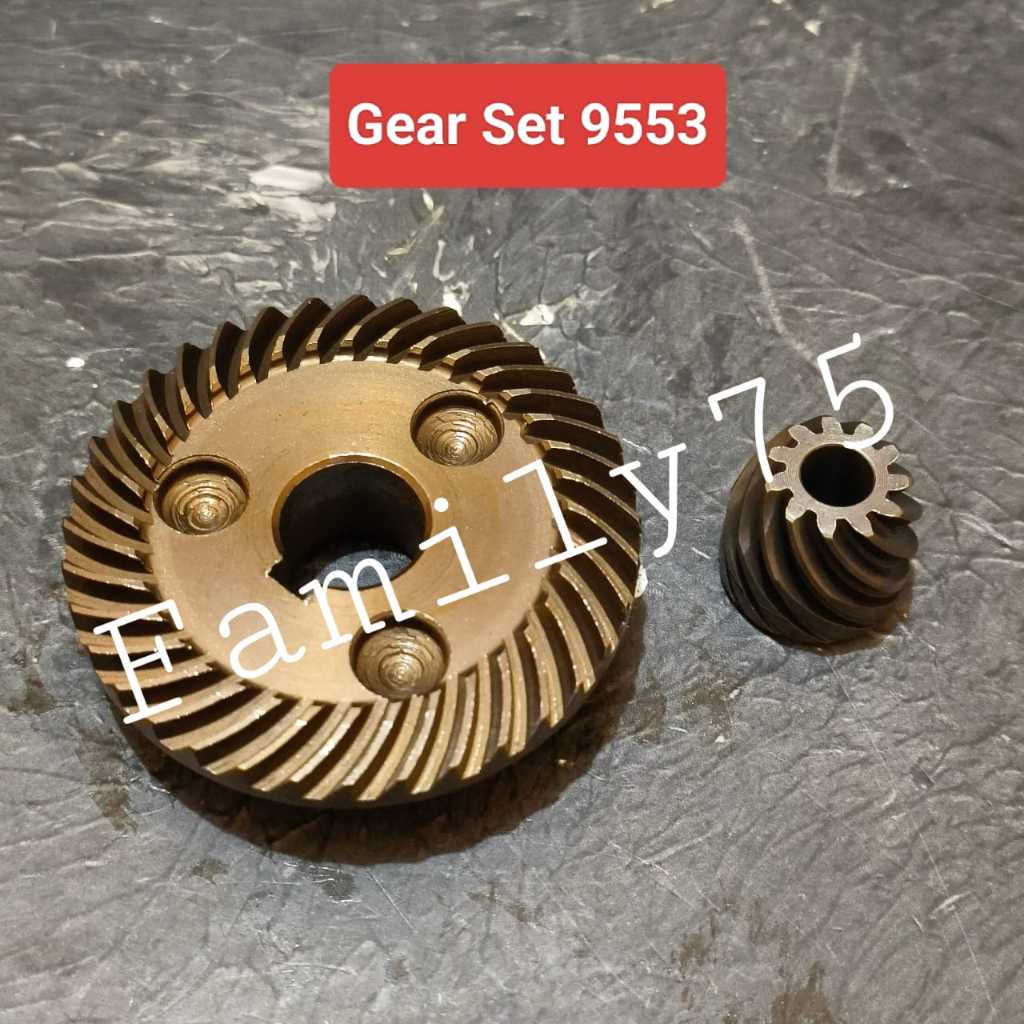 Jual Gear Set Gigi nanas 9553 mesin gerinda Makita 9553B gurinda ...