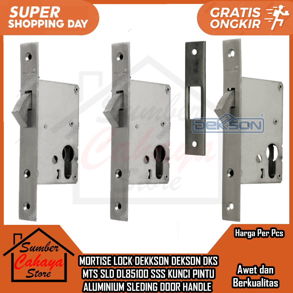 Jual Lock Dekkson Mortise Dekson Dks Mts Sld Dl85100 Sss Kunci Pintu ...