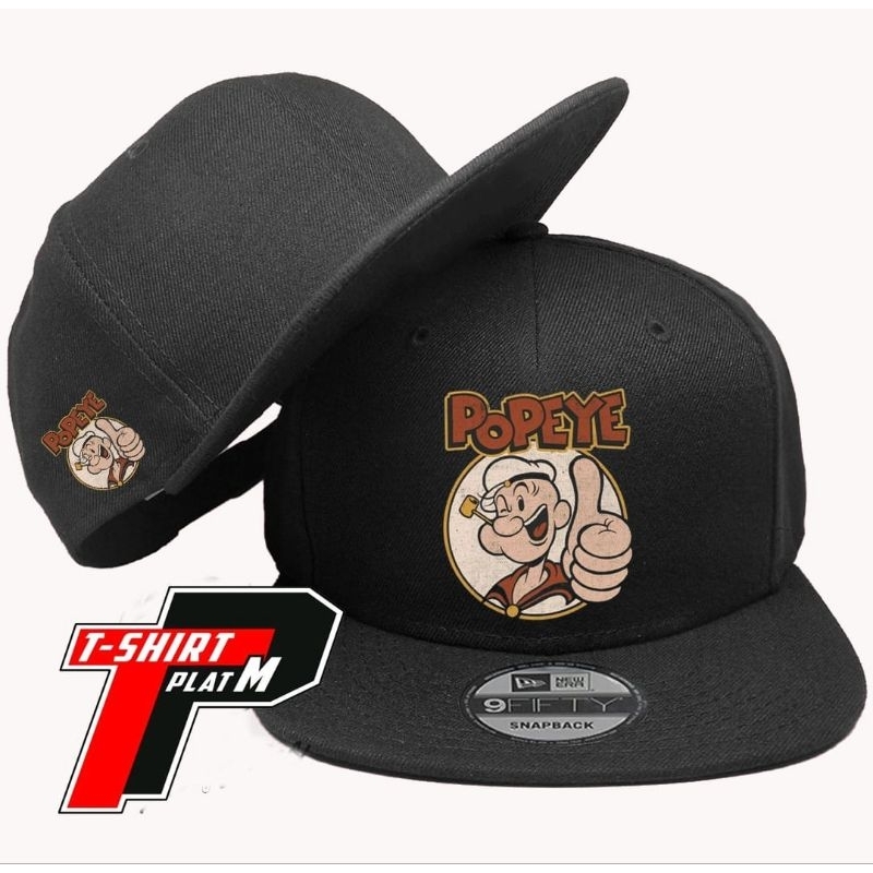 Jual Hat / Cap / Popeye Cartoon Snapback | Shopee Indonesia
