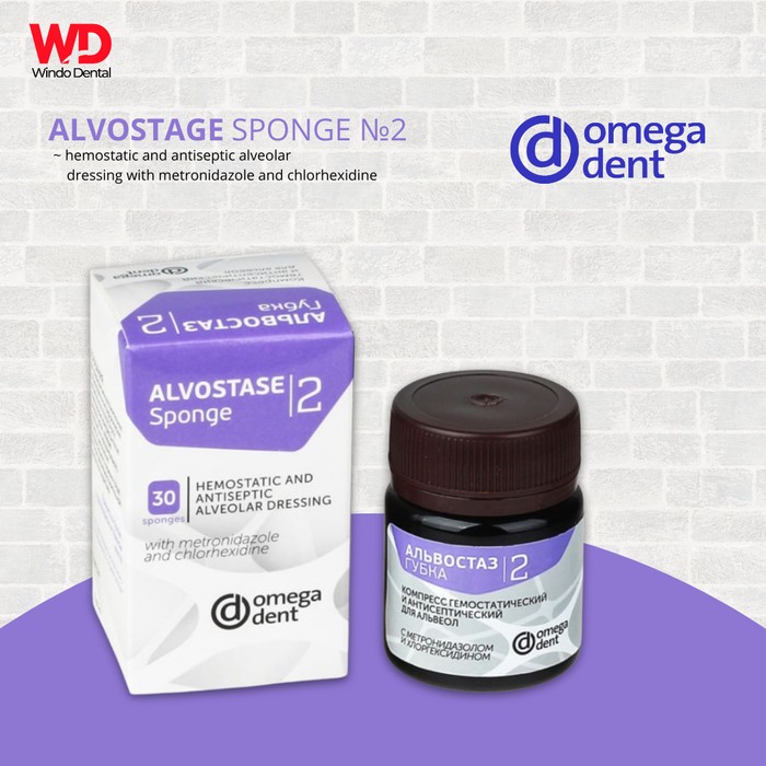 Jual Windo Dental Alvostase Sponge Bahan Antiseptic dan Hemostatic ...