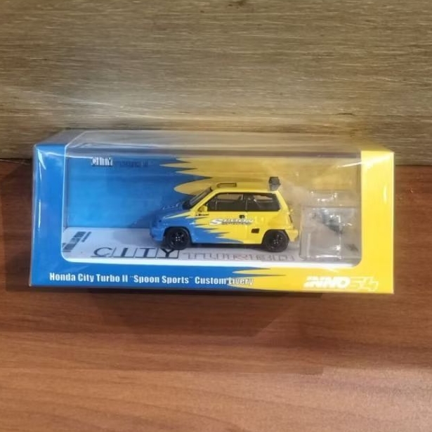 Jual INNO64 HONDA CITY TURBO II "SPOON SPORTS" CUSTOM LIVERY WITH ...