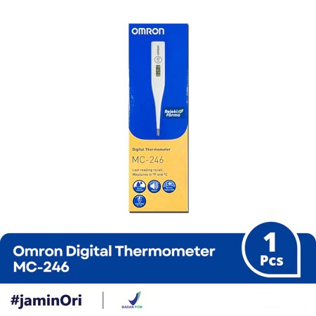Jual OMRON Digital Thermometer MC-246 / Thermometer | Shopee Indonesia