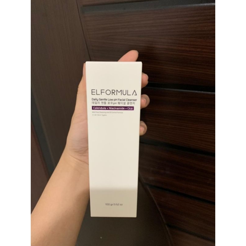 Jual Preloved Elformula Daily Gentle Low pH Facial Cleanser 100ml (NEW ...