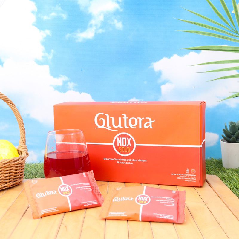 Jual GLUTERA NOX NITRIC OXIDE GOLD PAKET 1 BOX ( 20 SASHET ) ORIGINAL ...