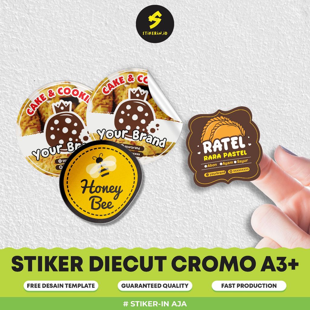 Jual STIKER CHROMO DIECUT / STIKER BONTAC CUTTING PUTUS / DESAIN DARI ...