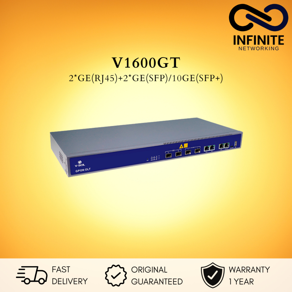 Jual VSOL V1600GT L2 2 PORT GPON V-SOL OLT (inc 2 SFP C++++9db) | Shopee Indonesia