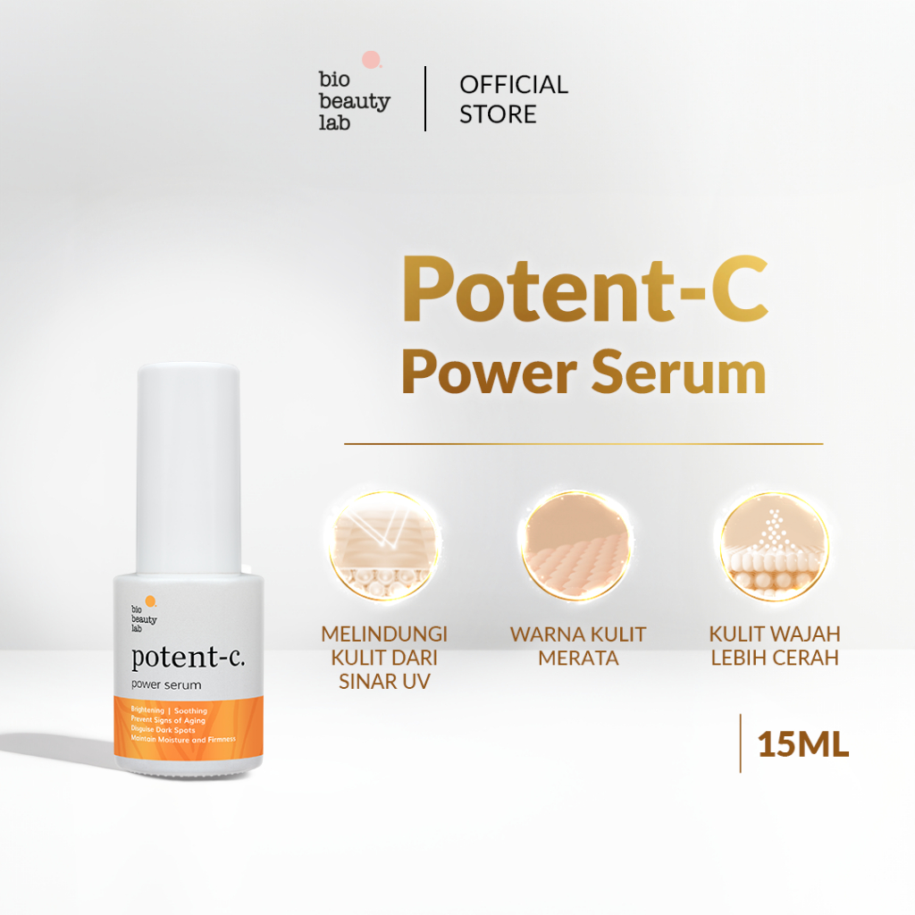 Jual Bio Beauty Lab Potent-C Power Serum 15ml / Serum Vitamin C THD ...