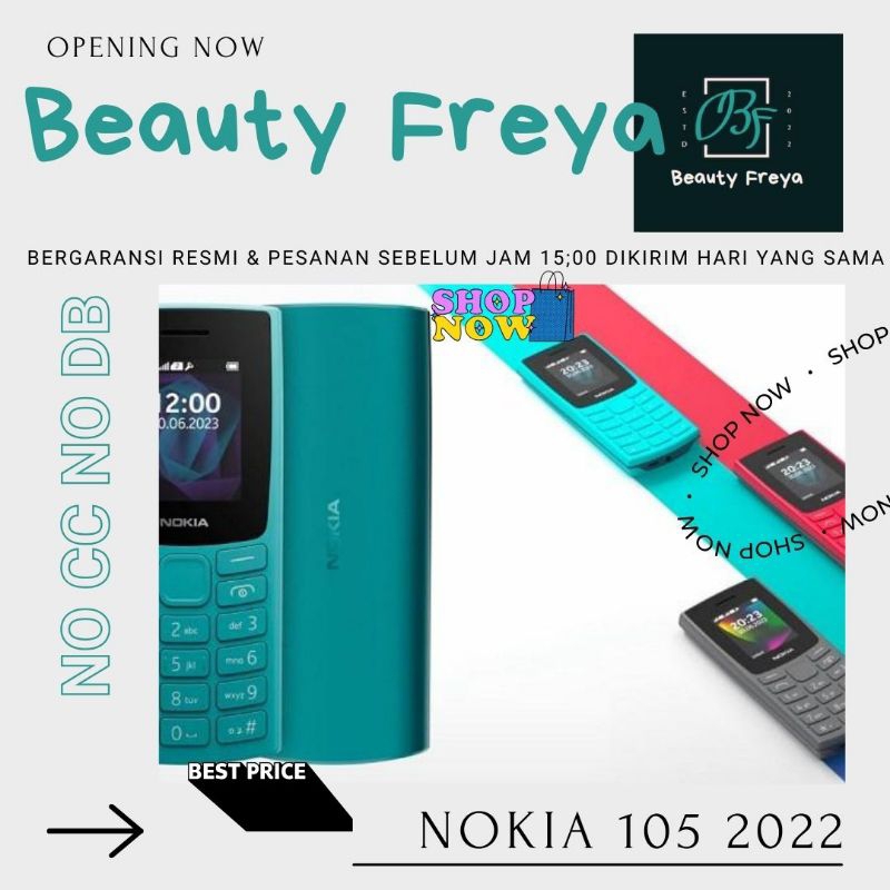 Jual Handphone Nokia 105 2023 Simba, Garansi Resmi TAM | Shopee Indonesia