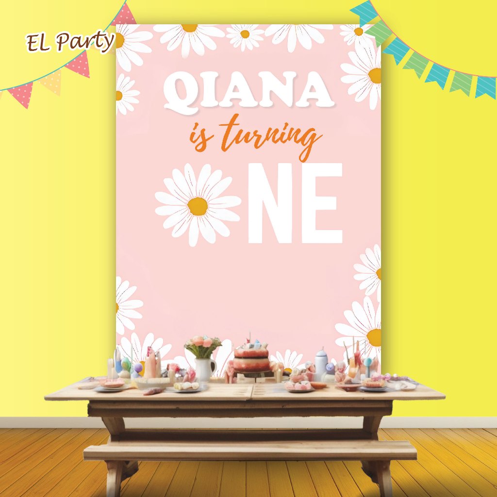 Jual Banner Ulang Tahun PASTEL LUCU Spanduk Ultah Kostum Karakter ...