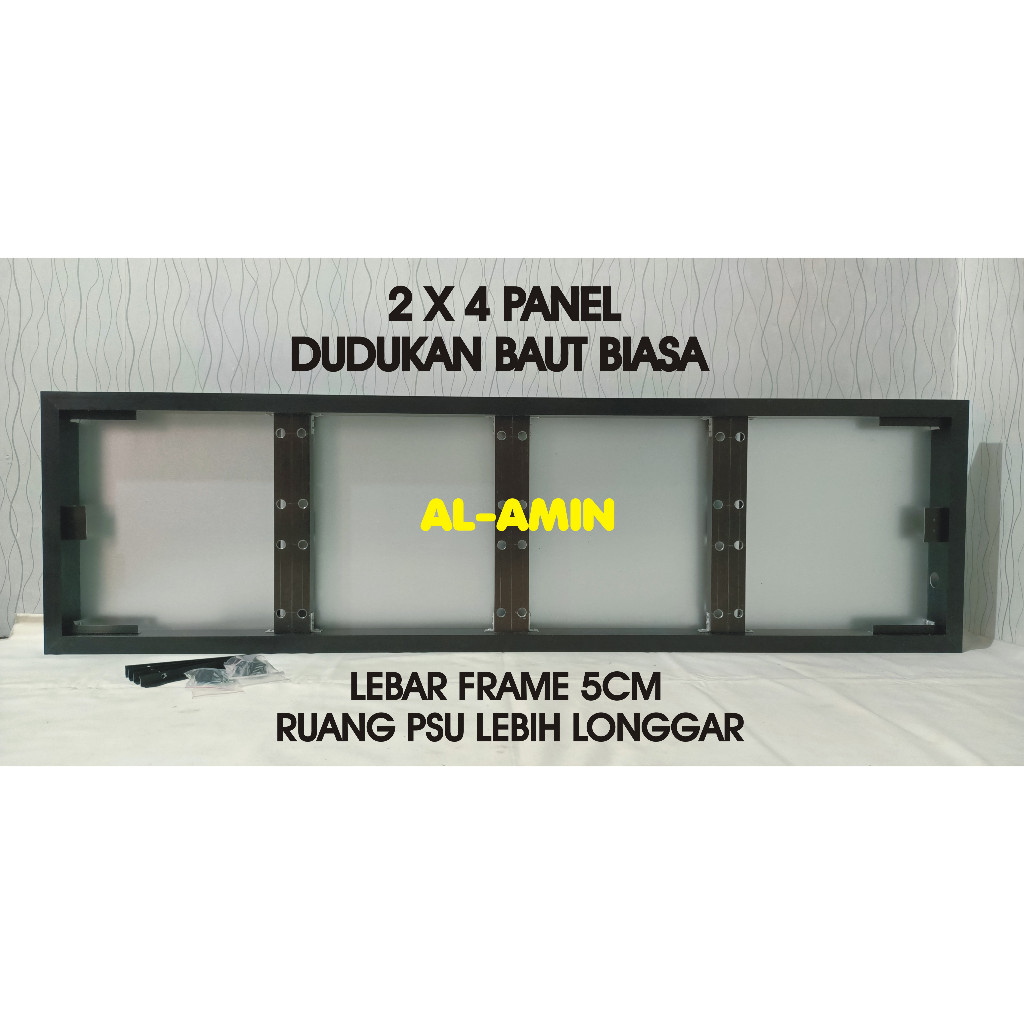 Jual FRAME RUNNING TEXT 128X32 UNTUK 8 PANEL P10 DAN TUTUP BELAKANG ...