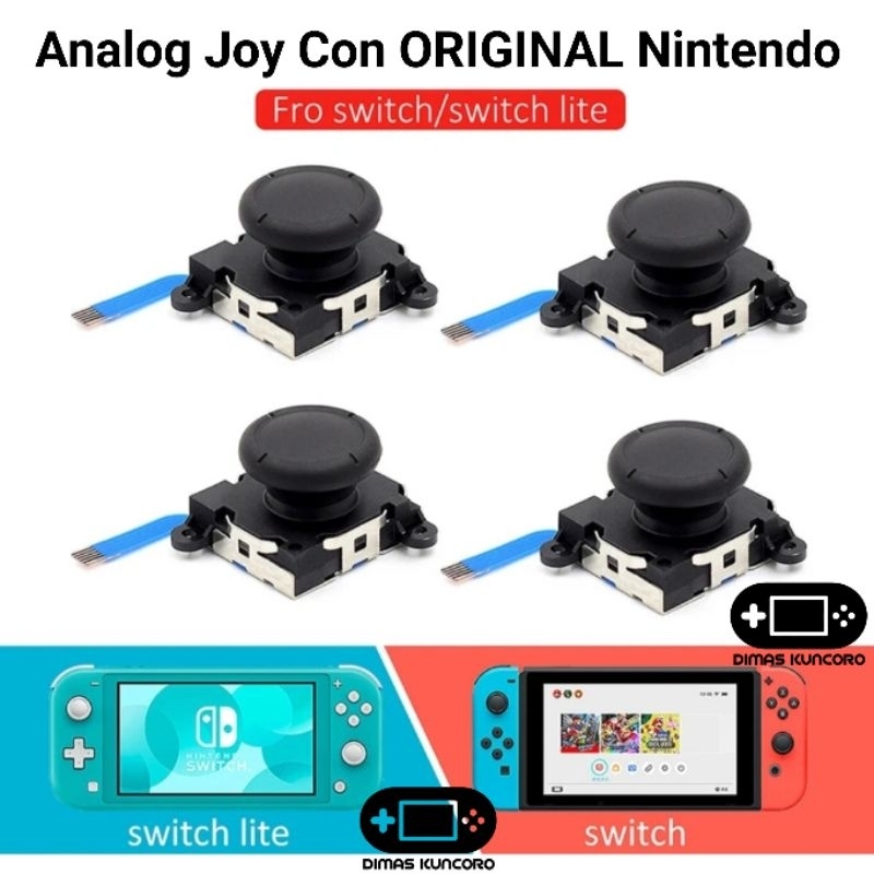 Jual Analog Joy Con ORIGINAL Nintendo Switch FLEXIBLE BIRU v1 v2 oled ...
