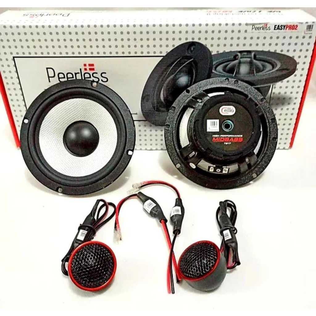 Jual Speaker Split 2way Peerless, kualitas bagus | Shopee Indonesia