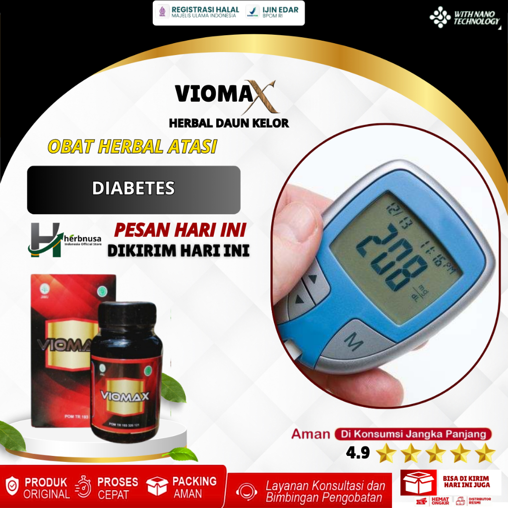 Jual Obat Gula Darah Diabetes, Penurun Gula Darah Tinggi Herbal, Daya ...