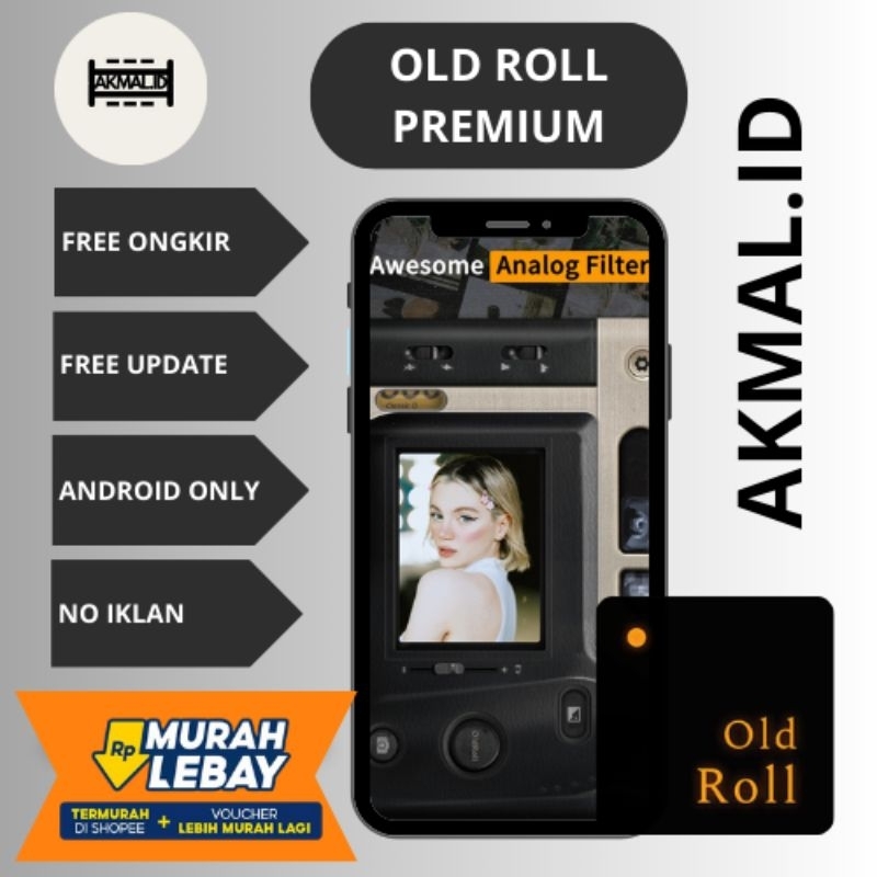Jual Software Aplikasi Vintage Old Roll Fullpack Android Harga ...
