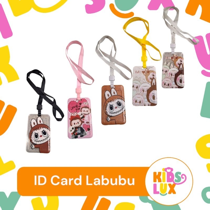 Jual ID Card Holder, Name Tag Labubu | Shopee Indonesia