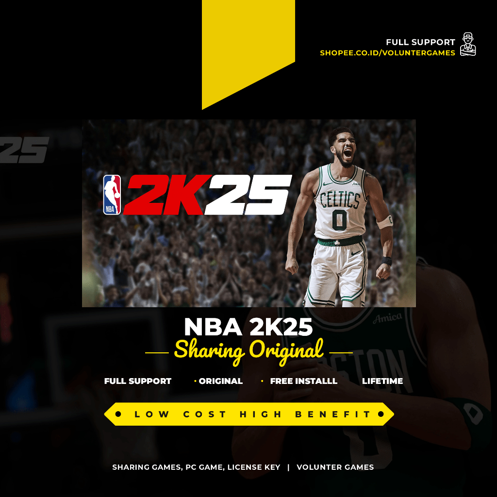 Jual NBA 2K25 STANDARD EDITION PC ORIGINAL | Shopee Indonesia
