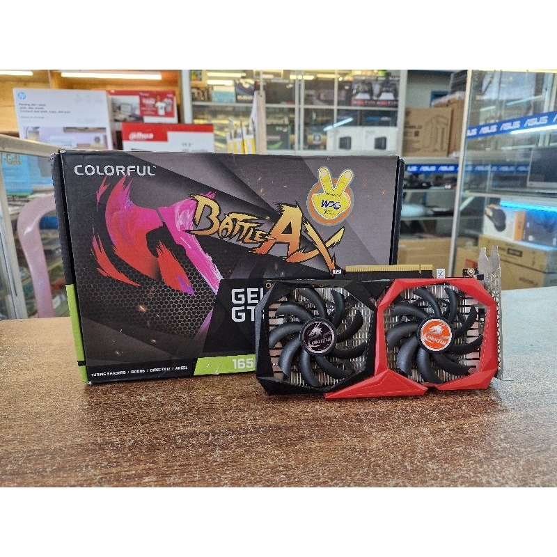 Jual VGA CARD GTX 1650 4GB GDDR6 COLORFUL | Shopee Indonesia