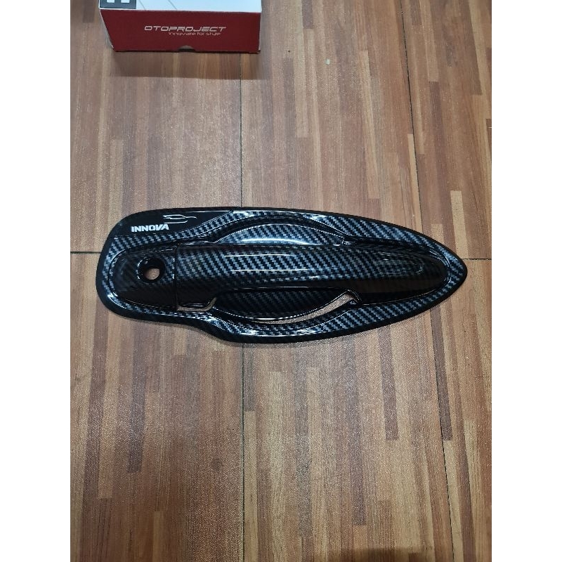 Jual Paket Cover handle gagang pintu + Outer mangkok elite carbon All New Innova Reborn | Shopee ...