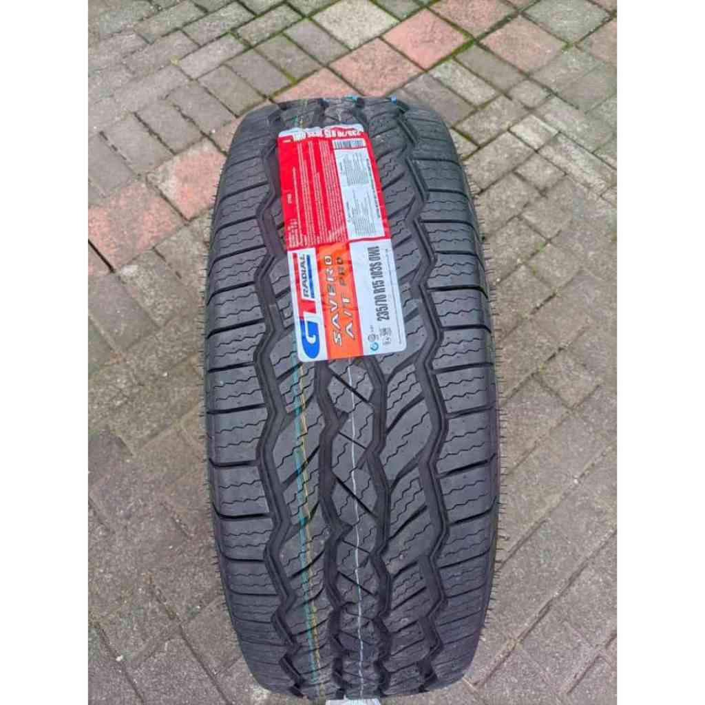 Jual Ban Mobil Tubles Ring 15 Gt Radial Savero A/T Pro Ukuran 235 70 R15 | Shopee Indonesia