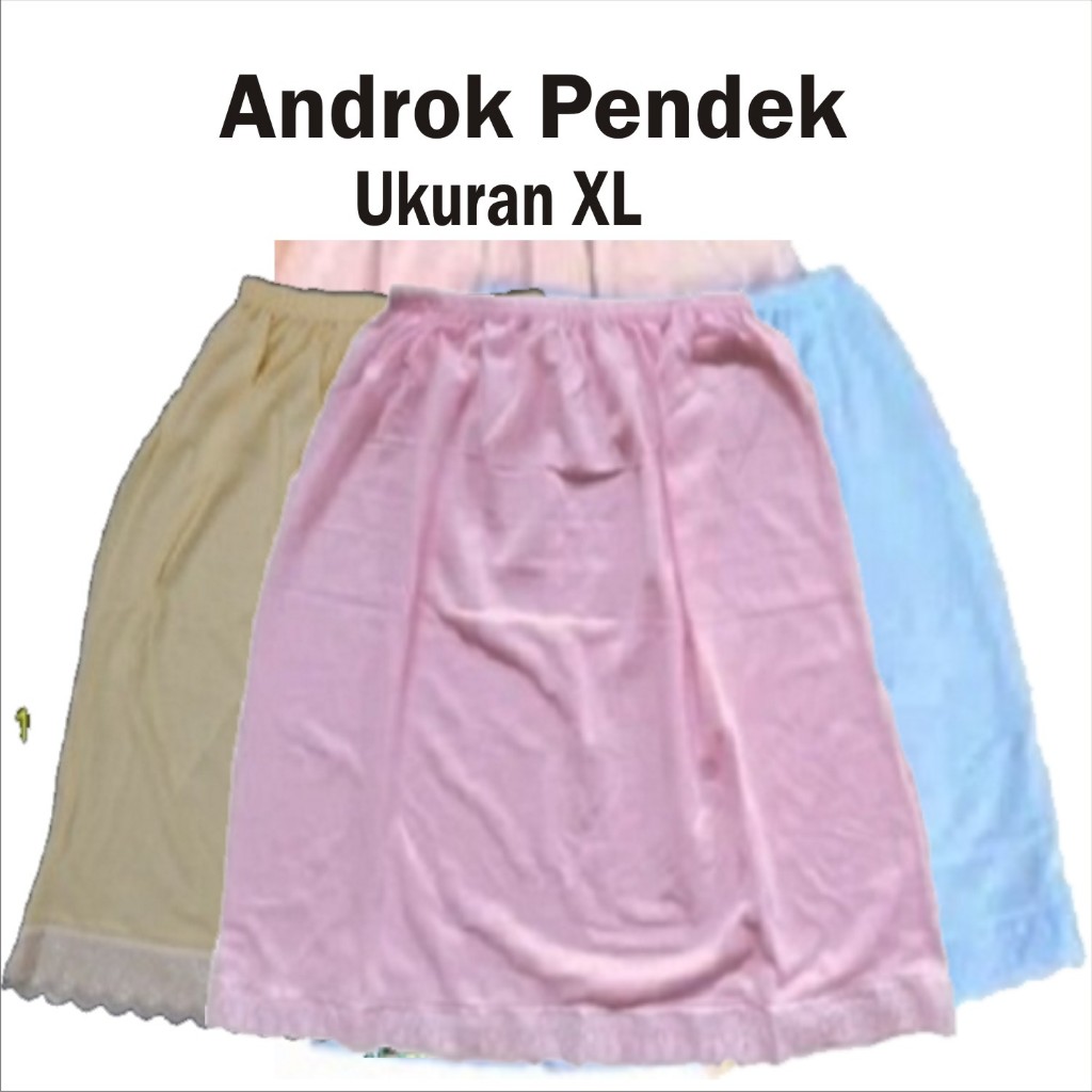 Jual ANDROK MODEL ROK DAN CELANA PENDEK UNTUK DALAMAN WANITA SIZE XL | Shopee Indonesia