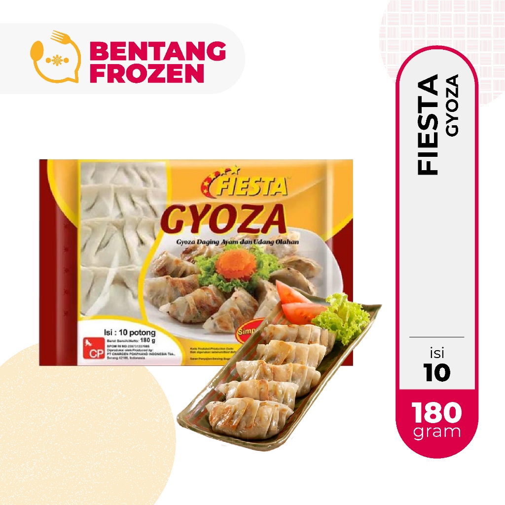Jual Fiesta Gyoza Ayam dan Udang Olahan 180gr | Shopee Indonesia