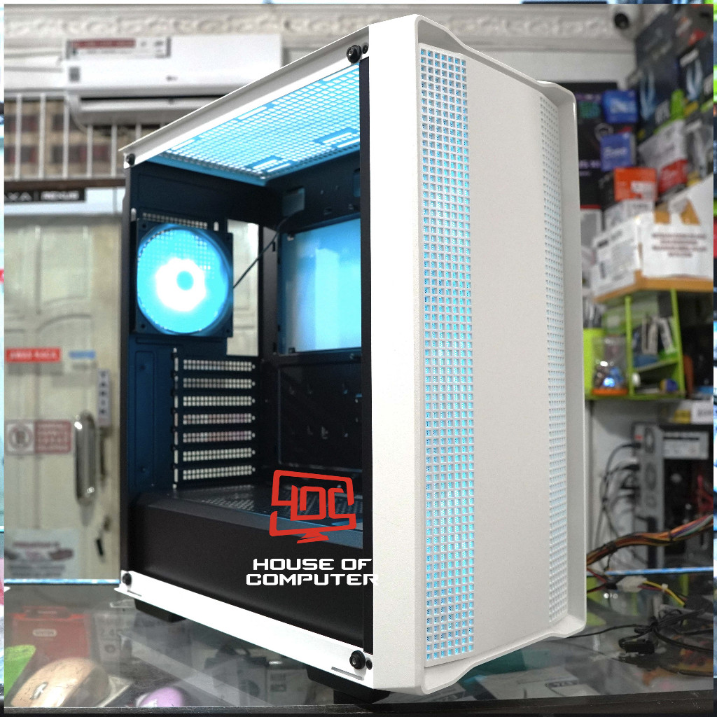 Jual DEEPCOOL CASE PC CC560 V2 ATX MID TOWER SIDE TEMPERED GLASS FREE 4 ...