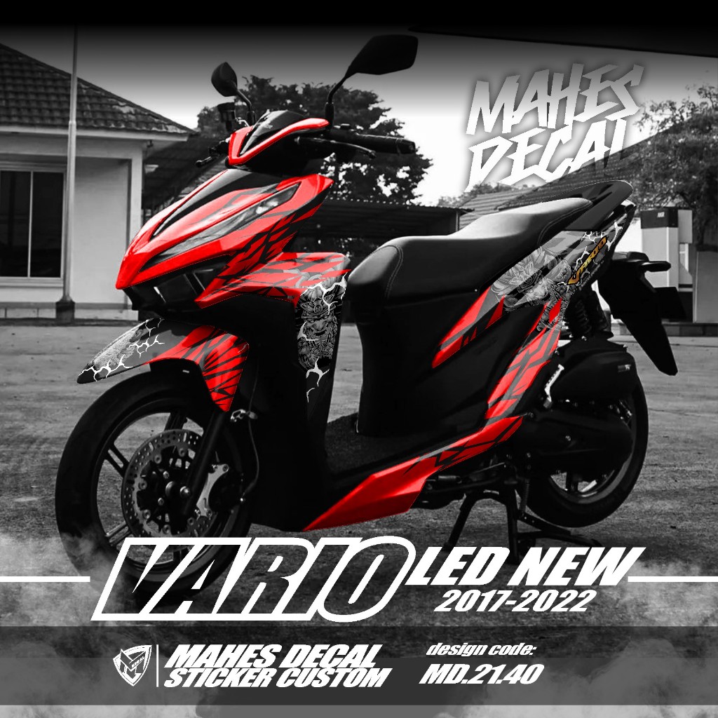 Jual (COD) TERBARU Decal Sticker Honda Vario 125 150 Fullbody 2018 2019 2020 2021 2022 - Dekal ...
