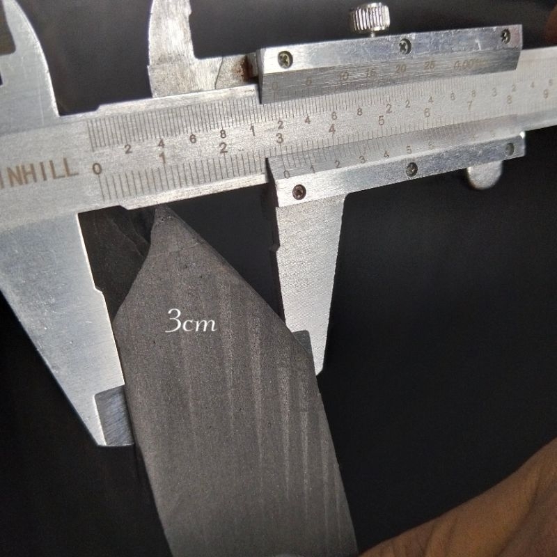 Jual Spon Ati / Spon Eva / Spon Busa Hati Hitam Tebal 3cm (225cm × ...