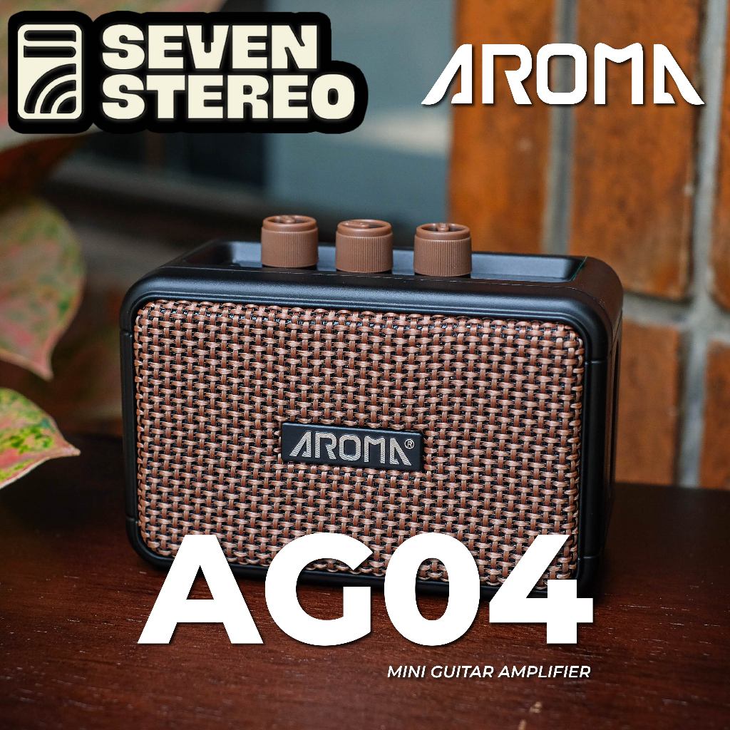 Jual AROMA AG04 AG-04 Mini Amplifier - Ampli Gitar Mini | Shopee Indonesia