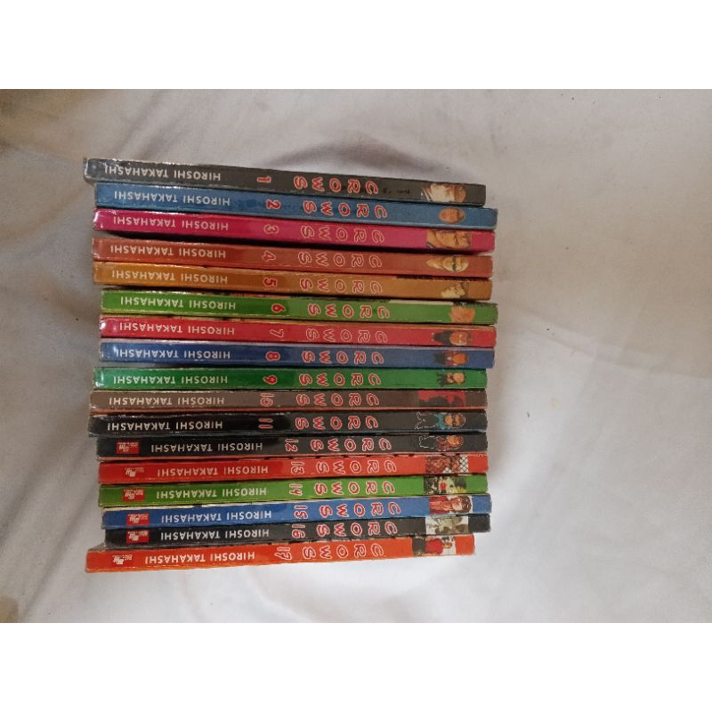 Jual komik crows exrent vol 1 - 17 | Shopee Indonesia