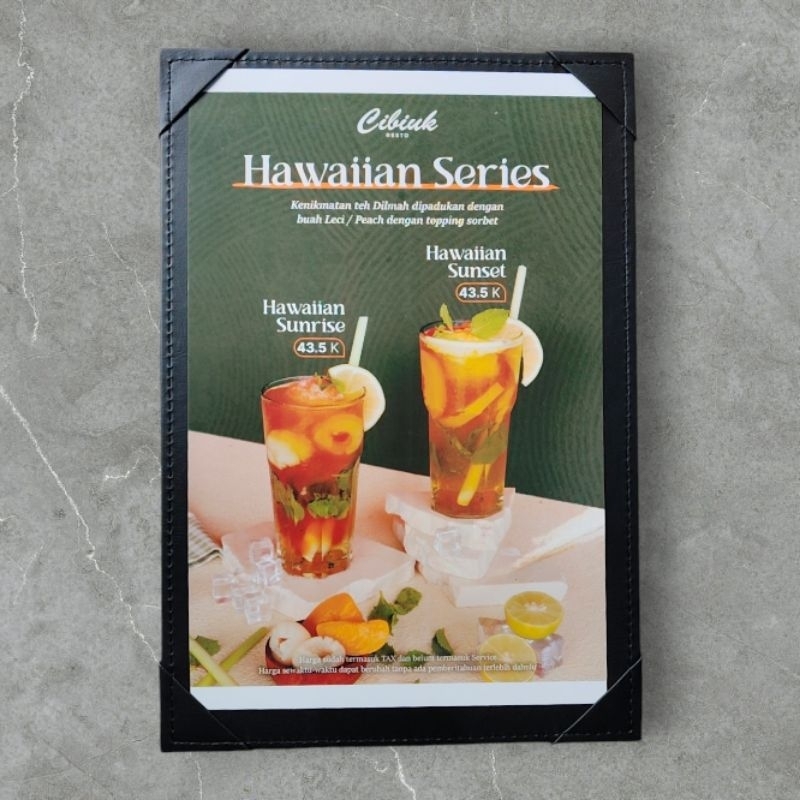 Jual buku menu cafe resto hotel dll ukuran a4 | Shopee Indonesia