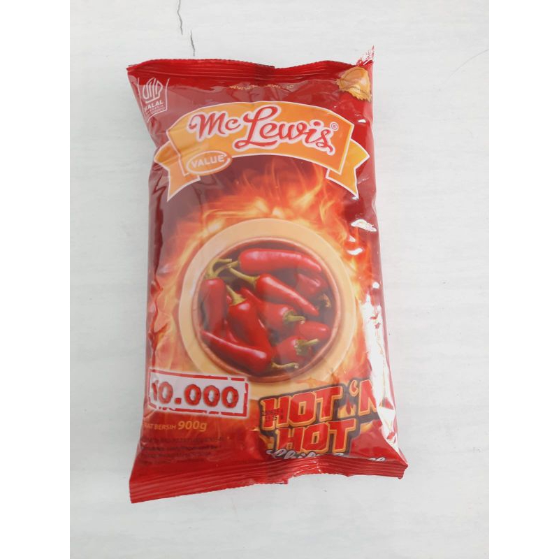 Jual Mc Lewis Hot & Hot Chili Sauce 900g | Shopee Indonesia
