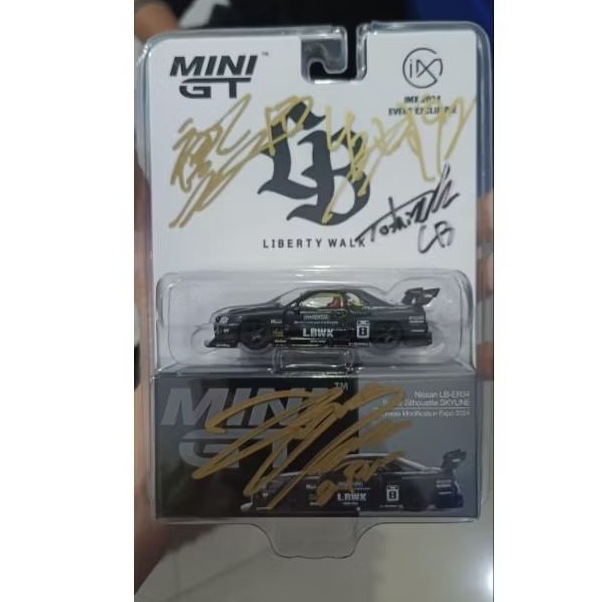 Jual Mini GT IMX 2024 Nissan LB-ER34 Super Silhoutte Skyline FULL TEAM ...