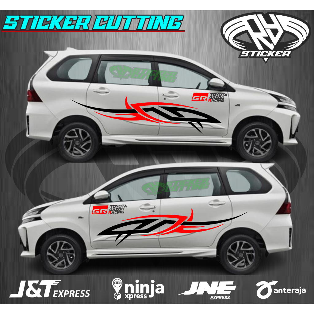 Jual Stiker sticker Mobil Avanza Cutting stiker mobil avanza veloz Old ...