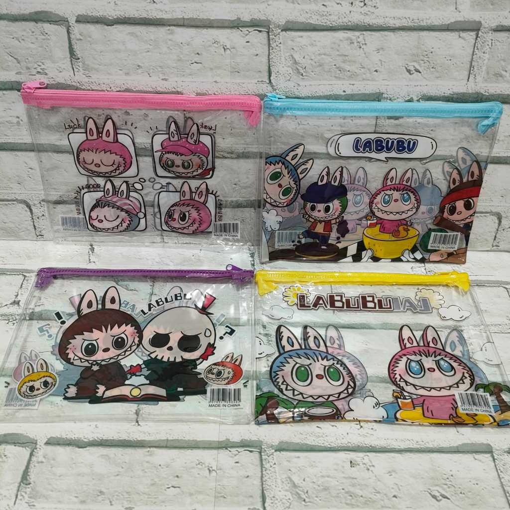 Jual Transparan Pouch Serbaguna Labubu Tempat Serbaguna Tempat Pensil ...