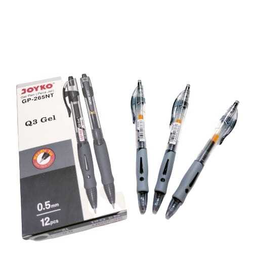 Jual GEL PEN JOYKO / PULPEN JOYKO GP-265 / PULPEN Q3 GEL 0.5 SATUAN PCS (1 PCS) | Shopee Indonesia