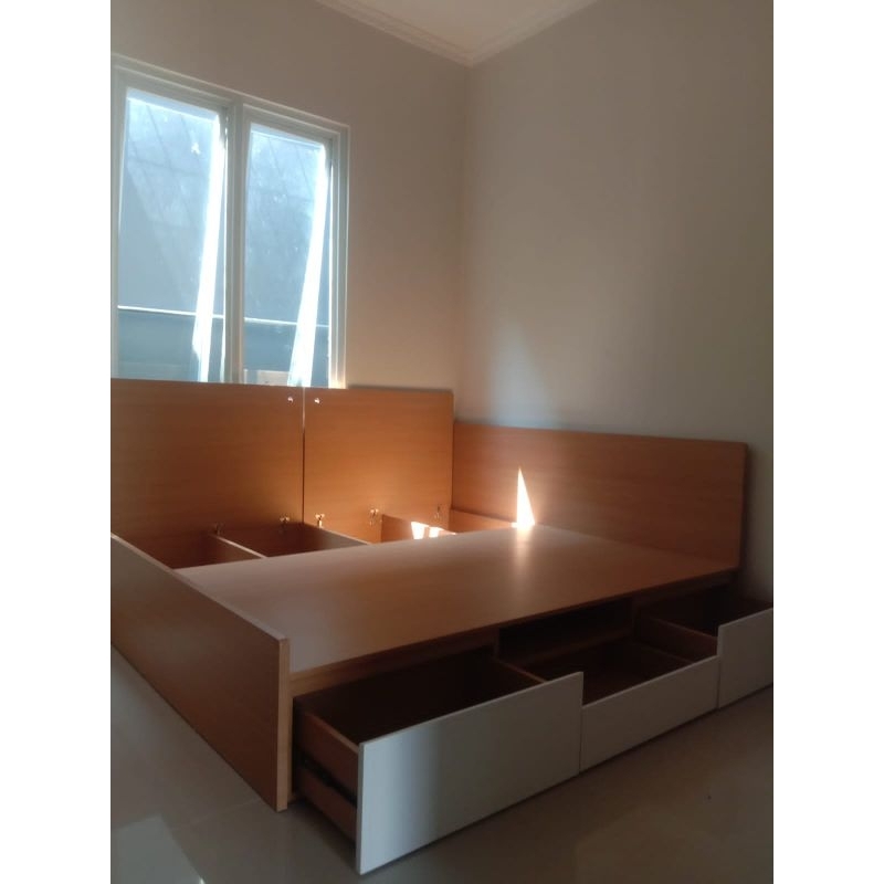 Jual divan laci minimalis | tempat tidur | divan kayu minimalis ...